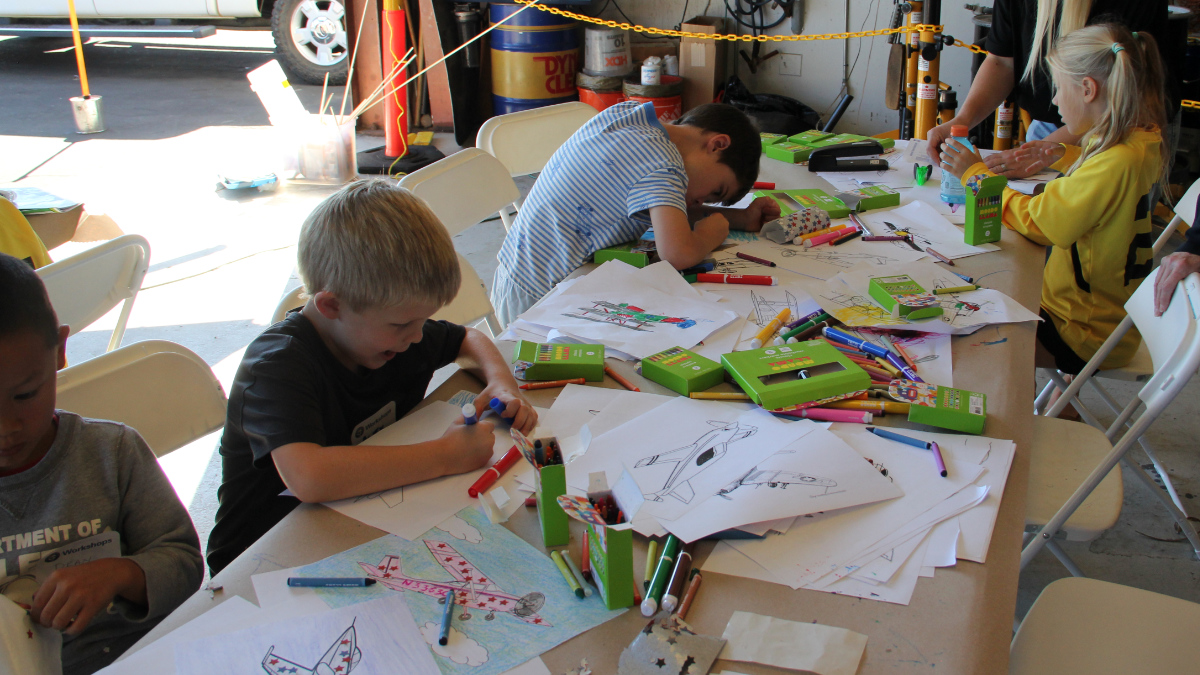 EAA Coloring Workshop